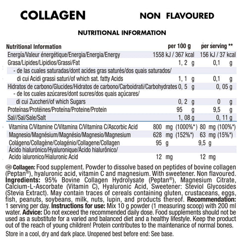 Weider Collagen Peptide Powder, Hyaluronic Acid 300g (30days Supply ...